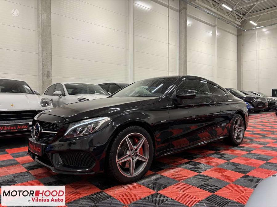 Black Mercedes-Benz C 250 2017 in Vilnius, with an engine capacity of 2.14 L and mileage of 229 thousand km for 22400 €, photo 1 on AUTOMOTO.COM.LV