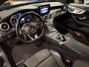 Black Mercedes-Benz C 250 2017 in Vilnius, with an engine capacity of 2.14 L and mileage of 229 thousand km for 22400 €, photo 11 on AUTOMOTO.COM.LV