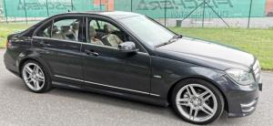 Black Mercedes-Benz C 250 2012 in Riga, with an engine capacity of 2.20 L and mileage of 210 thousand km for 9500 €, photo 11 on AUTOMOTO.COM.LV