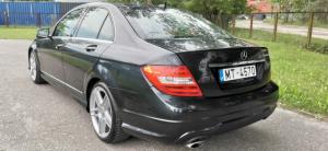 Black Mercedes-Benz C 250 2012 in Riga, with an engine capacity of 2.20 L and mileage of 210 thousand km for 9500 €, photo 12 on AUTOMOTO.COM.LV