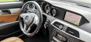 Black Mercedes-Benz C 250 2012 in Riga, with an engine capacity of 2.20 L and mileage of 210 thousand km for 9500 €, photo 22 on AUTOMOTO.COM.LV