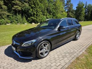 Black Mercedes-Benz C 250 2010 in Telschi, with an engine capacity of 2.14 L and mileage of 270 thousand km for 12900 €, photo 8 on AUTOMOTO.COM.LV
