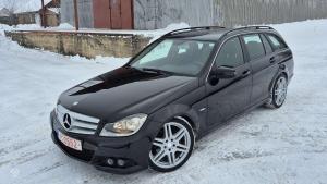 Black Mercedes-Benz C 250 2011 in Utena, with an engine capacity of 2.14 L and mileage of 302 thousand km for 5990 €, photo 6 on AUTOMOTO.COM.LV
