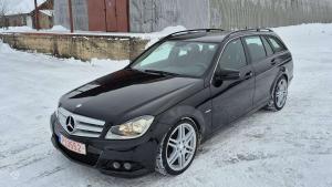 Black Mercedes-Benz C 250 2011 in Utena, with an engine capacity of 2.14 L and mileage of 302 thousand km for 5990 €, photo 8 on AUTOMOTO.COM.LV