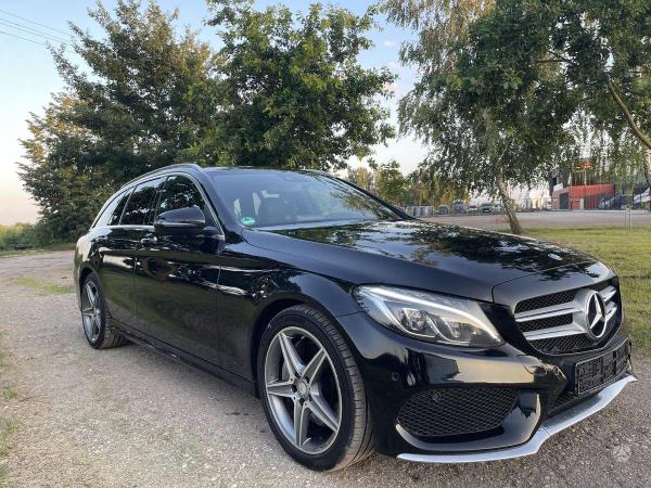 Black Mercedes-Benz C 250 2015 in Kaunas, with an engine capacity of 2.14 L and mileage of 309 thousand km for 8990 €, photo 6 on AUTOMOTO.COM.LV