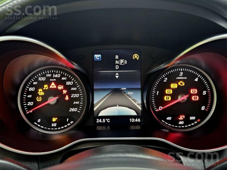 Черный Мерседес Ц 250 2015 в Рига, объемом двигателя 2.10 л и пробегом 337 тыс. км за 10500 €, фото 12 на AUTOMOTO.COM.LV