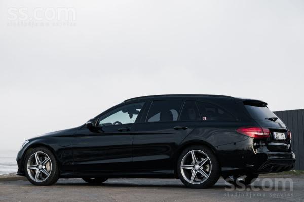 Black Mercedes-Benz C 250 2016 in Liepaja, with an engine capacity of 2.10 L and mileage of 0 thousand km for 15499 €, photo 5 on AUTOMOTO.COM.LV