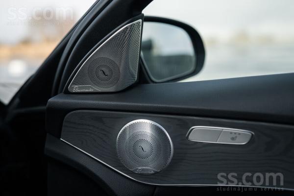 Black Mercedes-Benz C 250 2016 in Liepaja, with an engine capacity of 2.10 L and mileage of 0 thousand km for 15499 €, photo 8 on AUTOMOTO.COM.LV