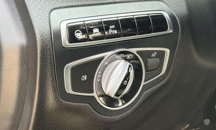 Melns Mercedes-Benz C 250 2016 Klaipėda, ar dzinēja tilpumu 2.14 L un nobraukumu 320 tūkst. km par 11350 €, foto 12 vietnē AUTOMOTO.COM.LV