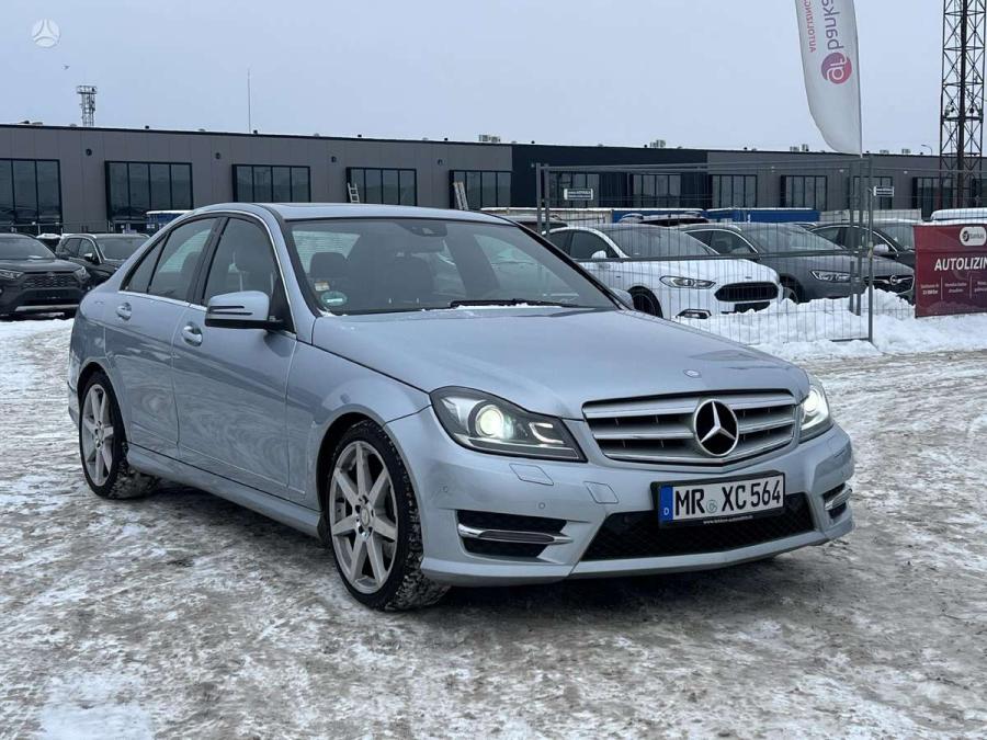 Zils Mercedes-Benz C 250 2013 Kauņa, ar dzinēja tilpumu 2.14 L un nobraukumu 281 tūkst. km par 7850 €, foto 4 vietnē AUTOMOTO.COM.LV