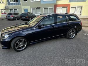 Blue Mercedes-Benz C 250 2013 in Riga, with an engine capacity of 2.50 L and mileage of 132 thousand km for 13500 €, photo 6 on AUTOMOTO.COM.LV