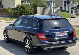 Blue Mercedes-Benz C 250 2013 in Taurage, with an engine capacity of 2.14 L and mileage of 300 thousand km for 7190 €, photo 6 on AUTOMOTO.COM.LV