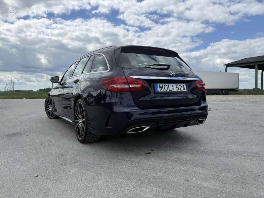 Zils Mercedes-Benz C 250 2016 Šauļi, ar dzinēja tilpumu 2.14 L un nobraukumu 229 tūkst. km par 15500 €, foto 9 vietnē AUTOMOTO.COM.LV