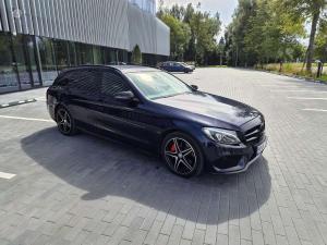 Синий Мерседес Ц 250 2016 в Каунас, объемом двигателя 2.14 л и пробегом 308 тыс. км за 8700 €, фото 3 на AUTOMOTO.COM.LV
