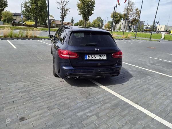 Blue Mercedes-Benz C 250 2016 in Kaunas, with an engine capacity of 2.14 L and mileage of 308 thousand km for 8700 €, photo 7 on AUTOMOTO.COM.LV