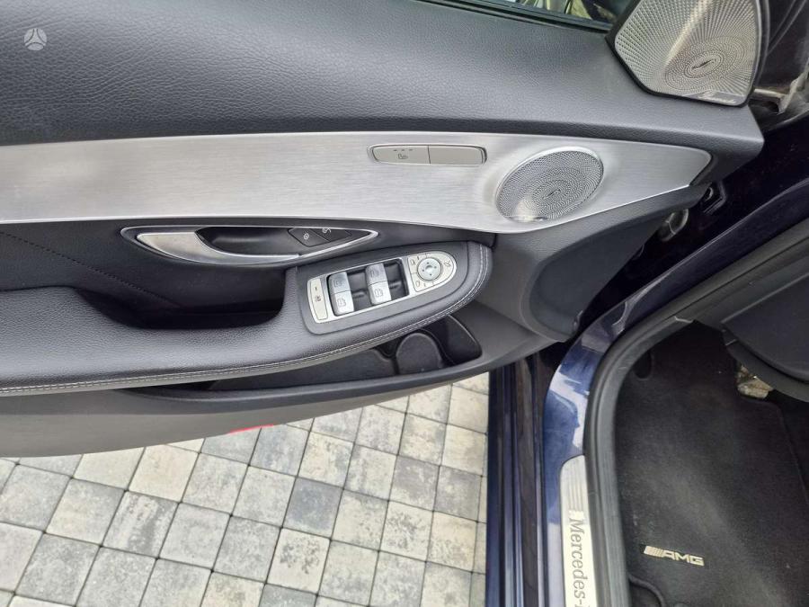 Blue Mercedes-Benz C 250 2016 in Kaunas, with an engine capacity of 2.14 L and mileage of 308 thousand km for 8700 €, photo 14 on AUTOMOTO.COM.LV