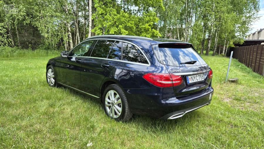 Zils Mercedes-Benz C 250 2017 Viļņa, ar dzinēja tilpumu 2.10 L un nobraukumu 178 tūkst. km par 17950 €, foto 8 vietnē AUTOMOTO.COM.LV