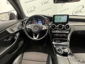 Grey Mercedes-Benz C 250 2016 in Vilnius, with an engine capacity of 2.14 L and mileage of 301 thousand km for 15600 €, photo 12 on AUTOMOTO.COM.LV