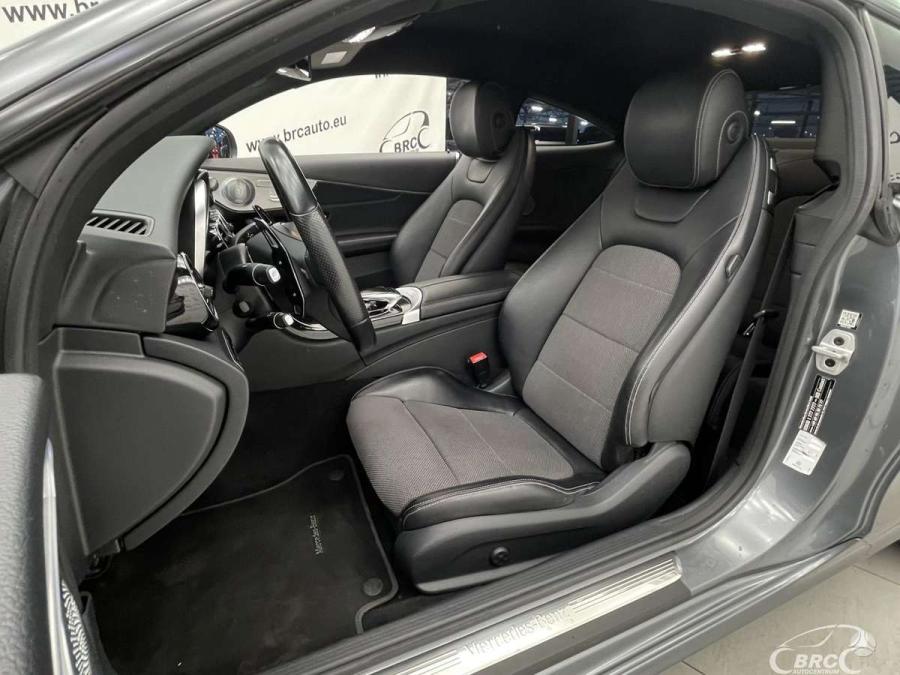 Grey Mercedes-Benz C 250 2016 in Vilnius, with an engine capacity of 2.14 L and mileage of 301 thousand km for 15600 €, photo 21 on AUTOMOTO.COM.LV