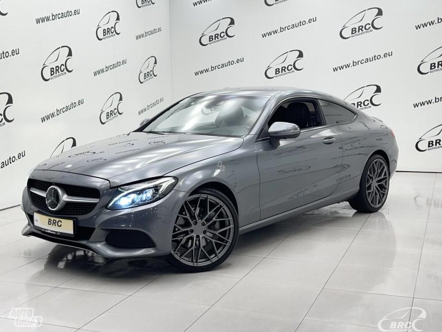 Pelēks Mercedes-Benz C 250 2016 Avižieniai, ar dzinēja tilpumu 2.10 L un nobraukumu 301 tūkst. km par 15900 €, foto 1 vietnē AUTOMOTO.COM.LV