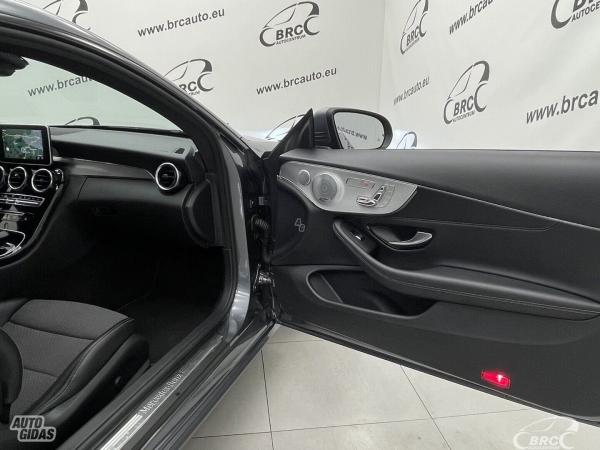 Grey Mercedes-Benz C 250 2016 in Avizieniai, with an engine capacity of 2.10 L and mileage of 301 thousand km for 15900 €, photo 8 on AUTOMOTO.COM.LV