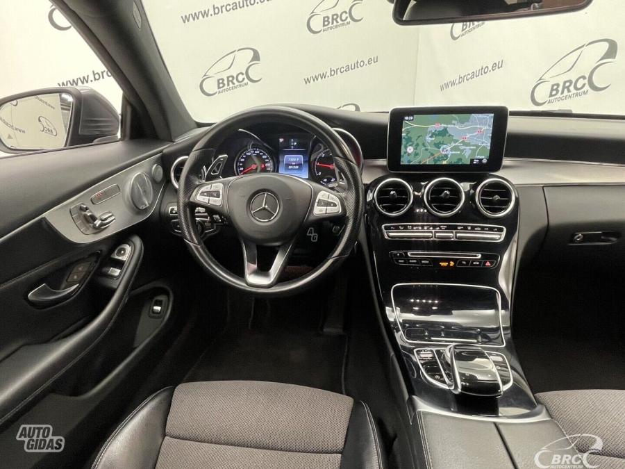 Pelēks Mercedes-Benz C 250 2016 Avižieniai, ar dzinēja tilpumu 2.10 L un nobraukumu 301 tūkst. km par 15900 €, foto 12 vietnē AUTOMOTO.COM.LV