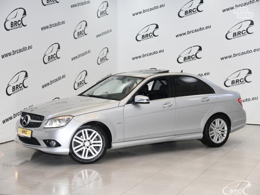 Grey Mercedes-Benz C 250 2010 in Avizieniai, with an engine capacity of 2.50 L and mileage of 136 thousand km for 4900 €, photo 1 on AUTOMOTO.COM.LV