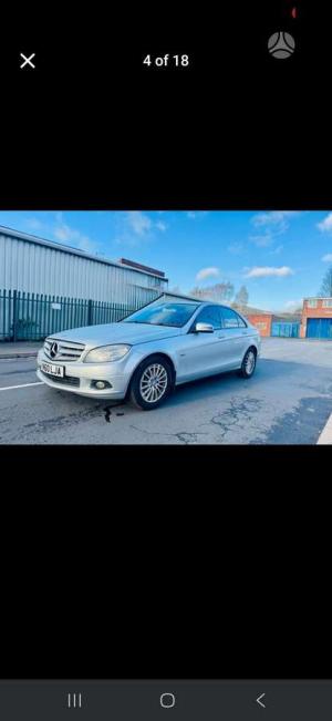 Pelēks Mercedes-Benz C 250 2010 Kauņa, ar dzinēja tilpumu 2.14 L un nobraukumu 146 tūkst. km par 2100 €, foto 4 vietnē AUTOMOTO.COM.LV