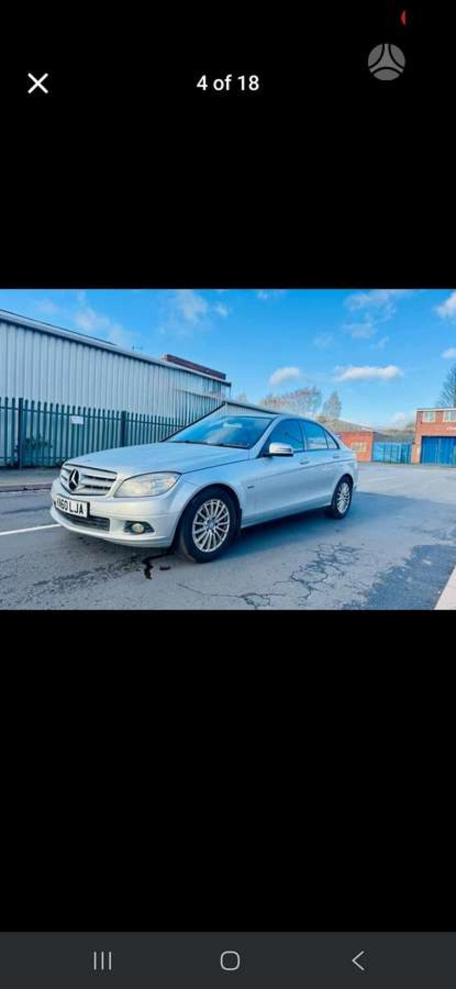 Pelēks Mercedes-Benz C 250 2010 Kauņa, ar dzinēja tilpumu 2.14 L un nobraukumu 146 tūkst. km par 2100 €, foto 4 vietnē AUTOMOTO.COM.LV