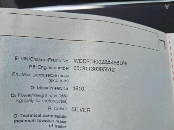 Pelēks Mercedes-Benz C 250 2010 Kauņa, ar dzinēja tilpumu 2.14 L un nobraukumu 146 tūkst. km par 2100 €, foto 8 vietnē AUTOMOTO.COM.LV