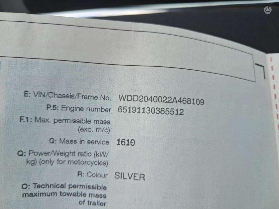 Pelēks Mercedes-Benz C 250 2010 Kauņa, ar dzinēja tilpumu 2.14 L un nobraukumu 146 tūkst. km par 2100 €, foto 9 vietnē AUTOMOTO.COM.LV