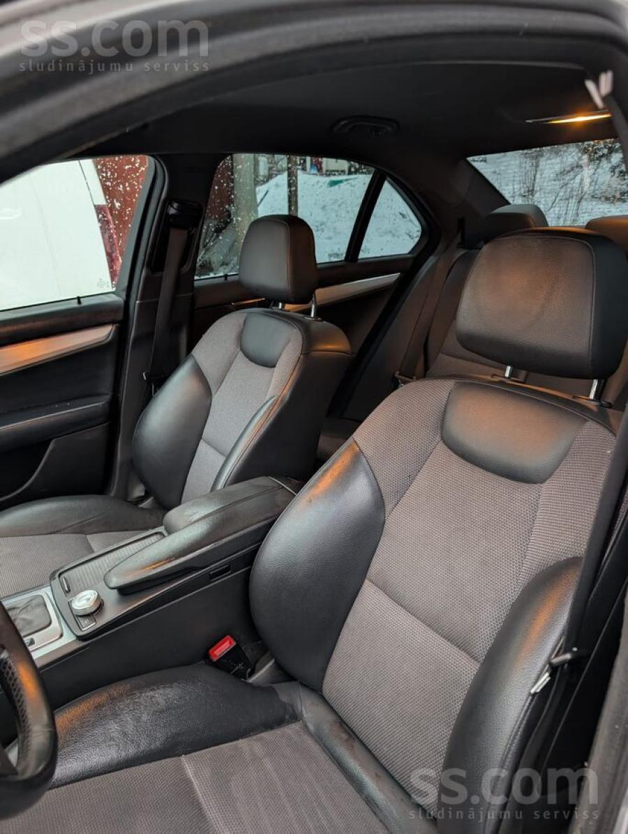 Pelēks Mercedes-Benz C 250 2011 Rīga, ar dzinēja tilpumu 2.10 L un nobraukumu 278 tūkst. km par 8000 €, foto 11 vietnē AUTOMOTO.COM.LV