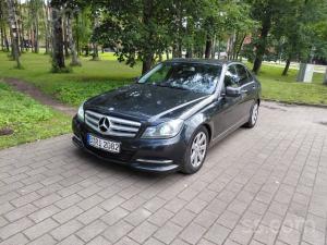 Grey Mercedes-Benz C 250 2013 in Riga, with an engine capacity of 2.50 L and mileage of 0 thousand km for 6950 €, photo 3 on AUTOMOTO.COM.LV