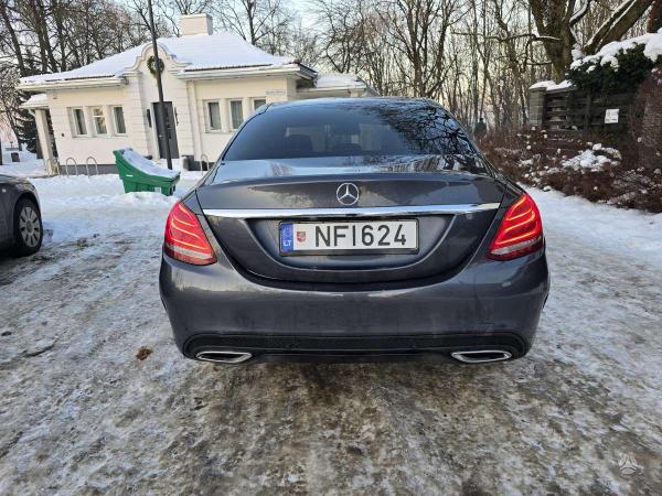 Grey Mercedes-Benz C 250 2014 in Kazlu Ruda, with an engine capacity of 2.14 L and mileage of 193 thousand km for 18900 €, photo 6 on AUTOMOTO.COM.LV