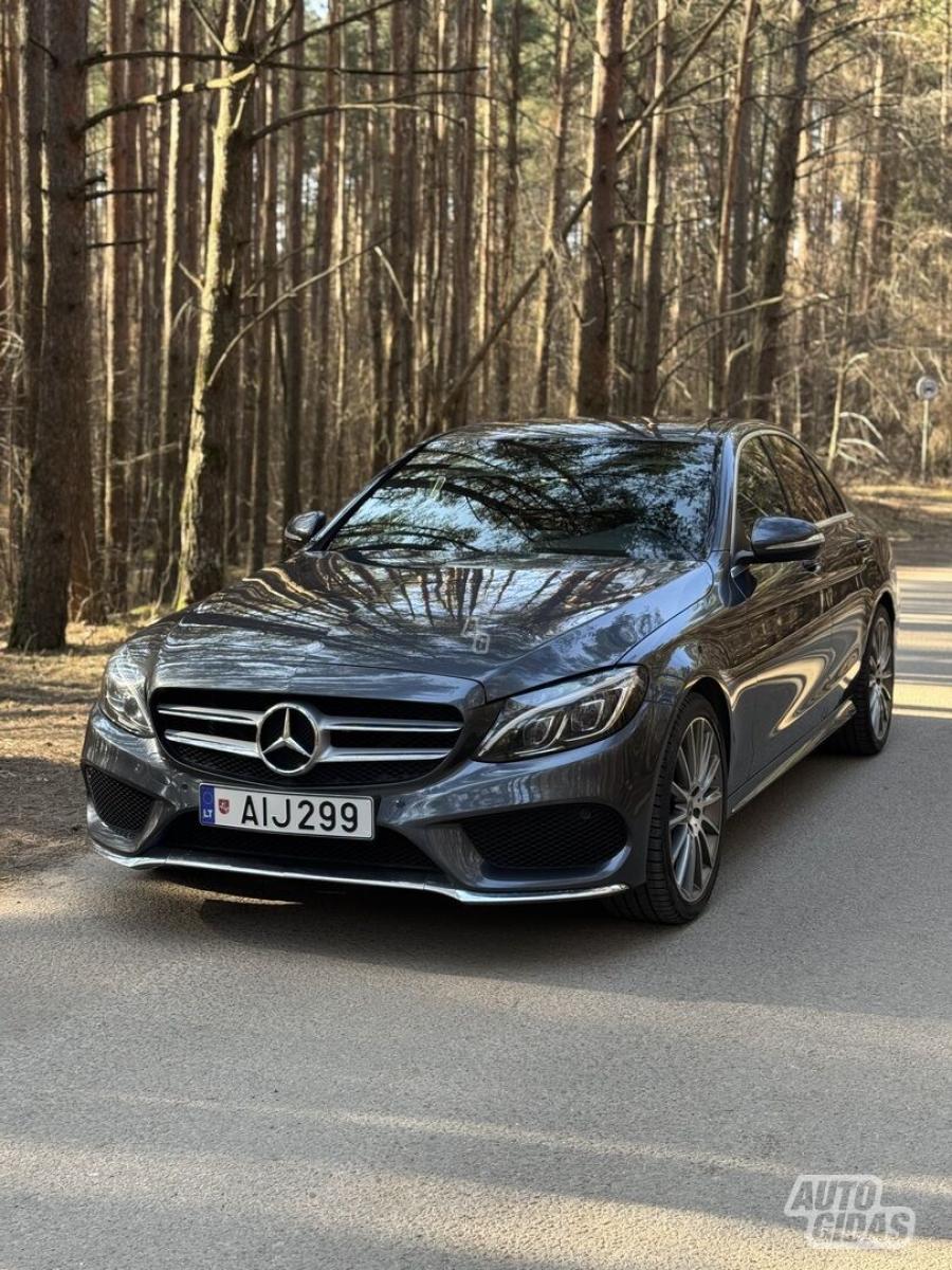 Grey Mercedes-Benz C 250 2015 in Kaunas, with an engine capacity of 2.10 L and mileage of 264 thousand km for 15600 €, photo 1 on AUTOMOTO.COM.LV