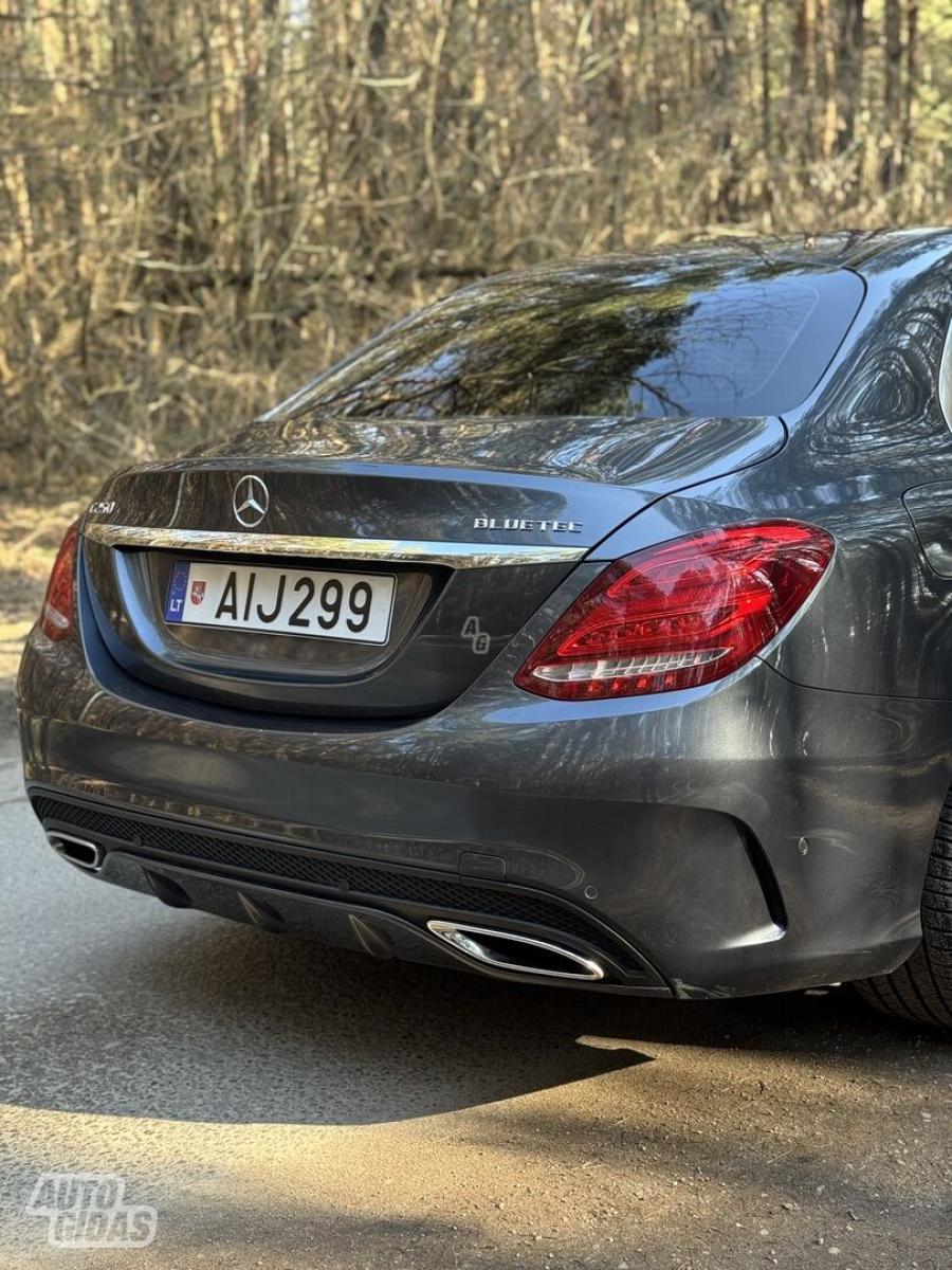 Grey Mercedes-Benz C 250 2015 in Kaunas, with an engine capacity of 2.10 L and mileage of 264 thousand km for 15600 €, photo 13 on AUTOMOTO.COM.LV