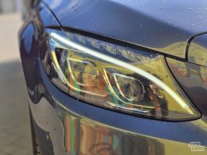 Grey Mercedes-Benz C 250 2015 in Kaunas, with an engine capacity of 2.10 L and mileage of 195 thousand km for 16200 €, photo 13 on AUTOMOTO.COM.LV