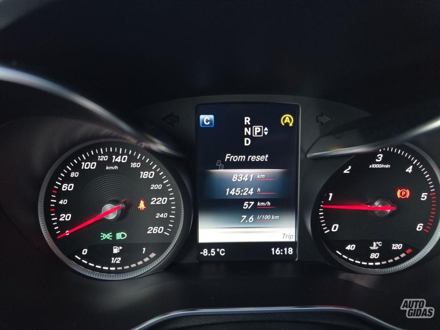 Grey Mercedes-Benz C 250 2015 in Kaunas, with an engine capacity of 2.10 L and mileage of 195 thousand km for 16200 €, photo 18 on AUTOMOTO.COM.LV