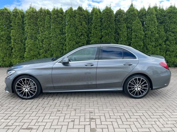 Grey Mercedes-Benz C 250 2016 in Dobele, with an engine capacity of 2.10 L and mileage of 291 thousand km for 19360 €, photo 3 on AUTOMOTO.COM.LV