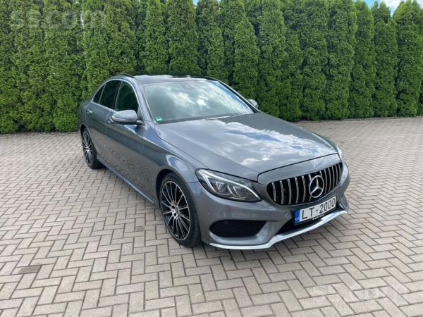 Grey Mercedes-Benz C 250 2016 in Dobele, with an engine capacity of 2.10 L and mileage of 291 thousand km for 19360 €, photo 8 on AUTOMOTO.COM.LV
