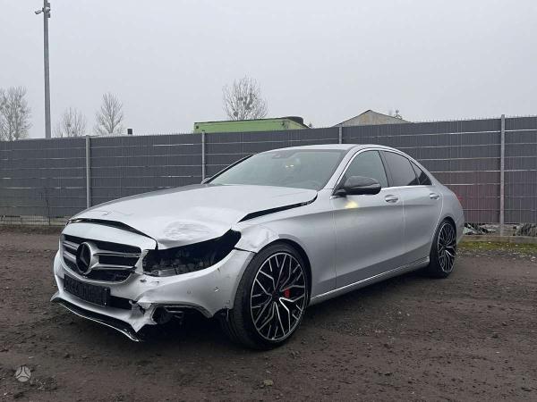 Grey Mercedes-Benz C 250 2017 in Kaunas, with an engine capacity of 2.00 L and mileage of 35 thousand km for 12950 €, photo 1 on AUTOMOTO.COM.LV