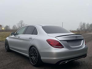 Grey Mercedes-Benz C 250 2017 in Kaunas, with an engine capacity of 2.00 L and mileage of 35 thousand km for 12950 €, photo 7 on AUTOMOTO.COM.LV