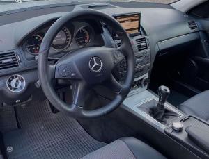 Grey Mercedes-Benz C 250 2010 in Vilnius, with an engine capacity of 2.14 L and mileage of 350 thousand km for 4200 €, photo 17 on AUTOMOTO.COM.LV