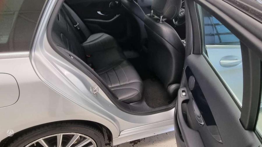 Grey Mercedes-Benz C 250 2015 in Radviliskis, with an engine capacity of 2.14 L and mileage of 670 thousand km for 7500 €, photo 13 on AUTOMOTO.COM.LV