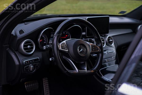 Grey Mercedes-Benz C 250 2015 in Gulbene, with an engine capacity of 2.20 L and mileage of 318 thousand km for 16200 €, photo 9 on AUTOMOTO.COM.LV