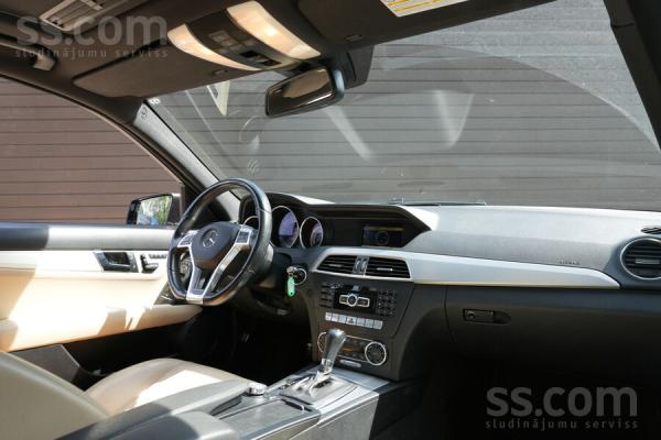 Mercedes-Benz C 250 2012 Rīga, ar dzinēja tilpumu 2.20 L un nobraukumu 300 tūkst. km par 8190 €, foto 10 vietnē AUTOMOTO.COM.LV