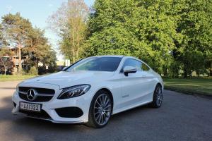 White Mercedes-Benz C 250 2016 in Kaunas, with an engine capacity of 2.14 L and mileage of 192 thousand km for 20900 €, photo 5 on AUTOMOTO.COM.LV