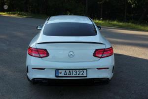 White Mercedes-Benz C 250 2016 in Kaunas, with an engine capacity of 2.14 L and mileage of 192 thousand km for 20900 €, photo 8 on AUTOMOTO.COM.LV