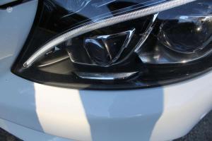 White Mercedes-Benz C 250 2016 in Kaunas, with an engine capacity of 2.14 L and mileage of 192 thousand km for 20900 €, photo 10 on AUTOMOTO.COM.LV