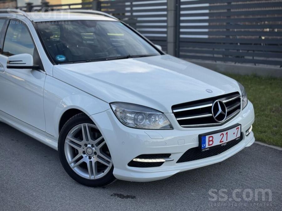 Белый Мерседес Ц 250 2010 в Елгава, объемом двигателя 2.20 л и пробегом 373 тыс. км за 5500 €, фото 8 на AUTOMOTO.COM.LV